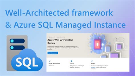 Well Architected Framework Performance In The Azure Sql Managed Instance