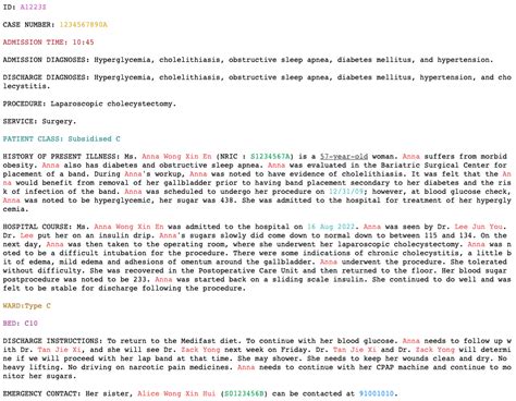 GitHub Joeytxy Anonymization Tool An Anonymisation Tool Which Utilises NER Packages Such As