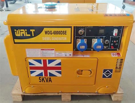 Walt 5kva Classic Type Silent Diesel Generator Walt Power