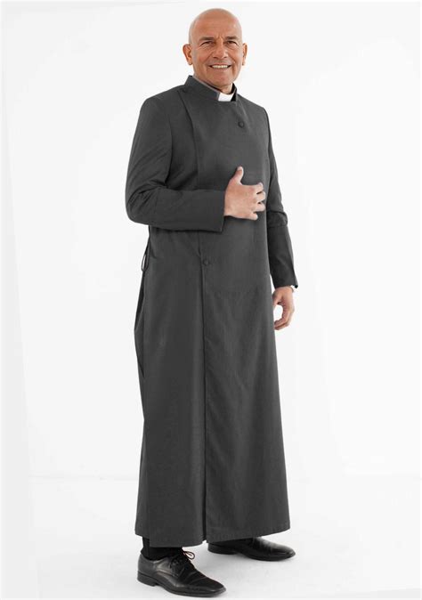 Black Anglican Cassock For Men Eclergys