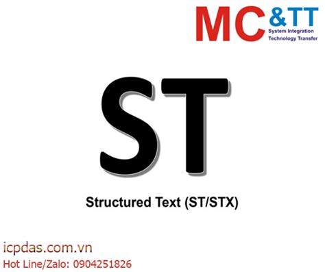 ngôn ngữ lập trình plc st stl stx structured text icp das việt nam