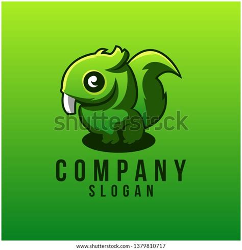 Sequirrel Logo Design เวกเตอร์สต็อก ปลอดค่าลิขสิทธิ์ 1379810717