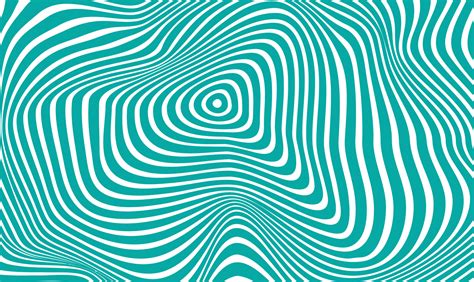 Abstract Minimal Curvy Lines Zigzag Pattern With Topographic Wavy