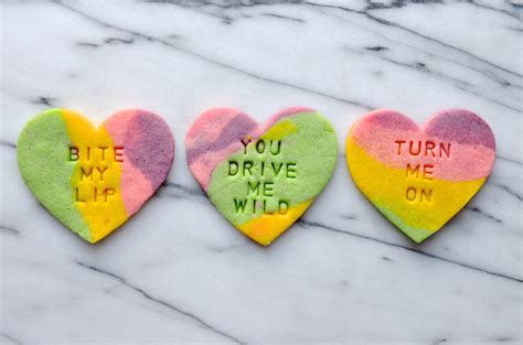 Sexy Conversation Heart Cookies Always Order Dessert