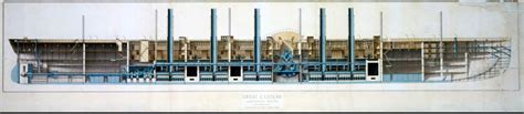 Cross Section Of Ss Great Eastern Illustration World History Encyclopedia