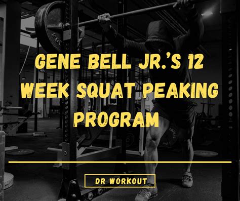 Ed Coans 10 Week Program With Spreadsheet Dr Workout