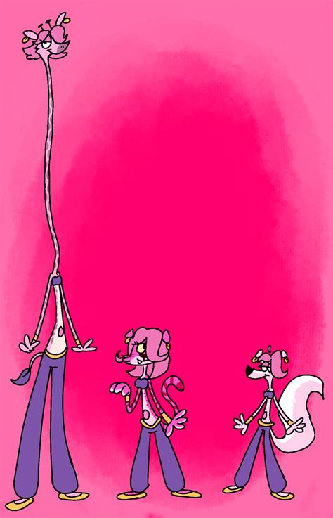 Pinky Giraffe Pinky Tiger Pinky Skunk By Superacl On Deviantart