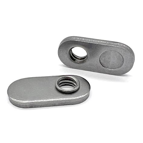 516 18 Single Tab Spot Weld Nuts W Target