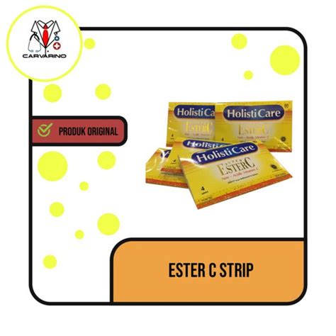 Jual Ester C Strip 4s Jakarta Barat Carvarino Tokopedia