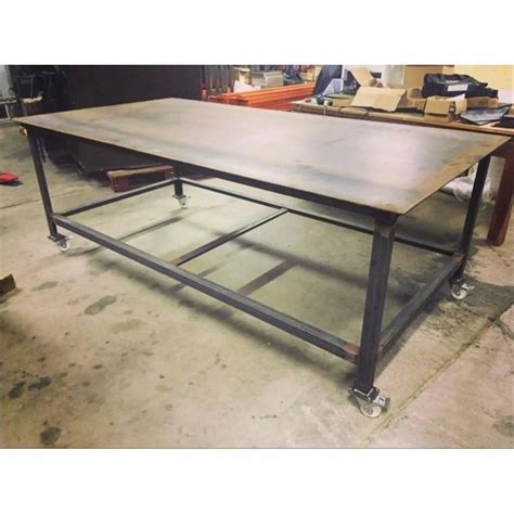 Mild Steel Assembly Table For Industrial At Rs 8000 In Faridabad Id