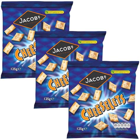 Snack Variety Pack Consisting Of Jacobs Cheeselets 125g Pack Of 3