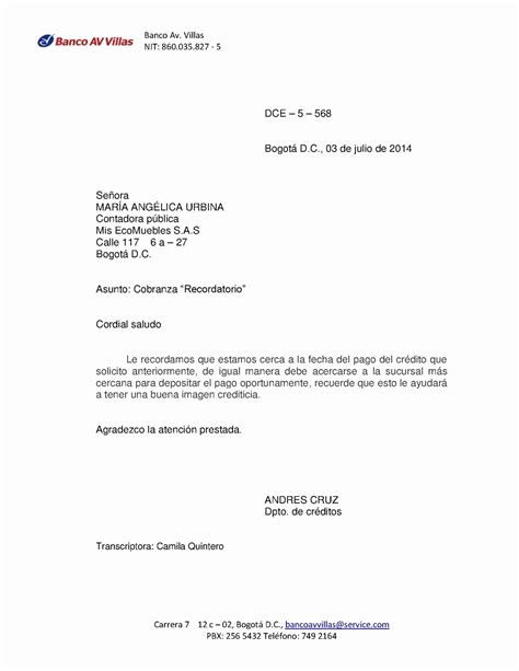 Cobranza Modelo Carta De Cobro De Deuda Modelo De Informe Cloudix