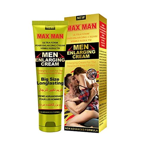 Max Man Men Enlarging Cream Mens Massage Cream Penis Becomes Longer