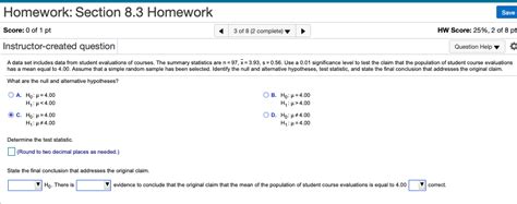 Solved Homework Section 8 3 Homework Save Score 0 Of 1 Pt