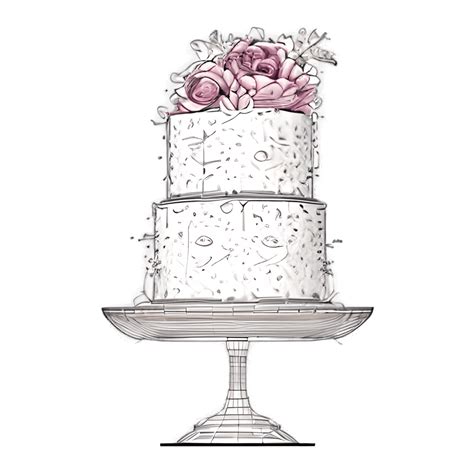 Wedding Cake Drawing