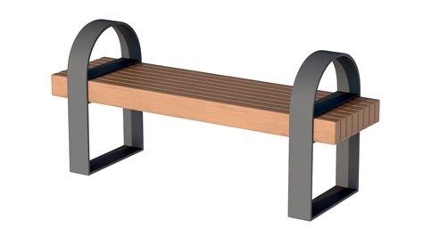 City Bench 05 3d Model By Cactus3d