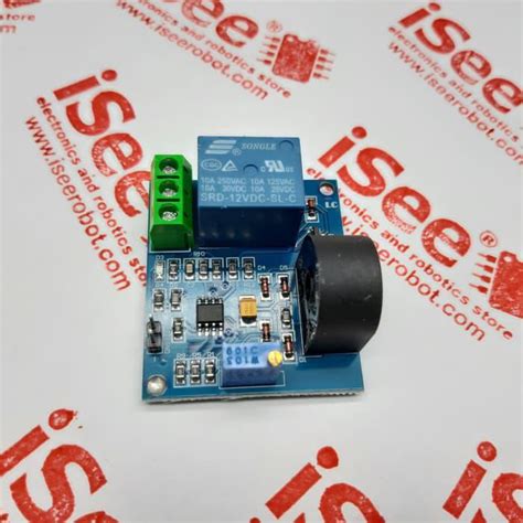 Jual Dc 12v 5a Over Current Protection Sensor Module Ac Relay Green Board Shopee Indonesia