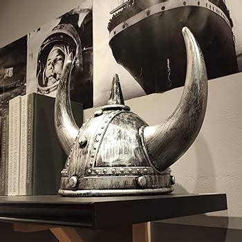 Viking Hat Looyar Vikings Middle Ages Medieval Horned Viking Helmet