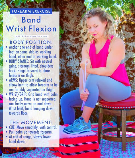 Resistance Band Wrist Flexion Inspireful Women