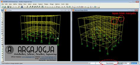 Cara Cek Koneksi Joint Struktur Model Sap2000 Argajogjas Blog Cara Cek Koneksi Joint Struktur Model Sap2000 Argajogjas Blog