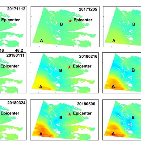 Vertical Decomposition Map Of Postseismic Deformation ~228 Days After