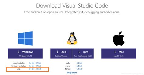 vscode——下载、安装、配置中文环境（windows） vscode download csdn博客