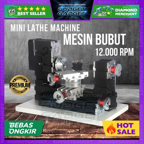 Jual Mesin Bubut Mesin Bubut Mini Lathe Machine 12 000rpm Shopee Indonesia