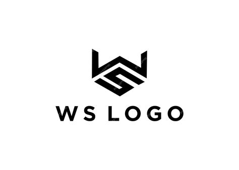 Premium Vector Ws Logo Design Vector Illustration