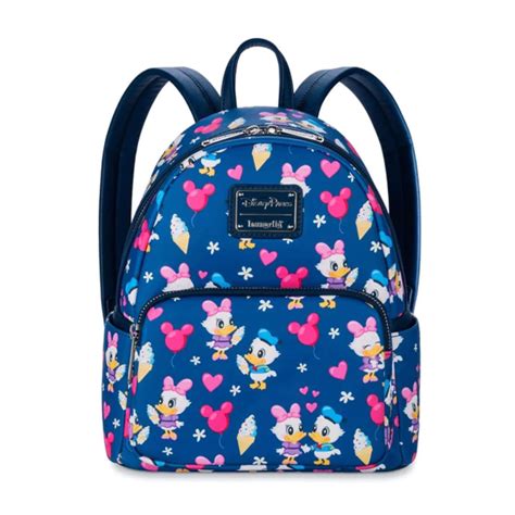 Compare Loungefly Donald Duck And Daisy Duck Mini Backpack Backpacks