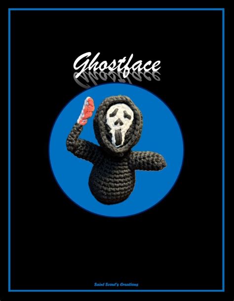 Ghostface Crochet Pattern Pdf Download Horror Movie Character