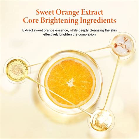 100g Vitamin C Soap Essential Oil Hand Soap Cleansing Bath Soap Ginger Soap Vc Soap 100g Box