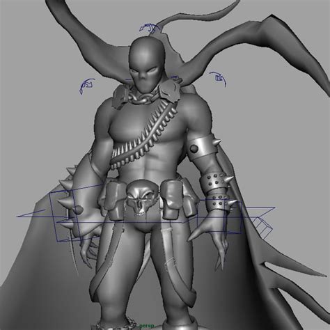 3d Model Spawn Character Comic