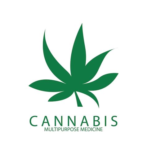 Premium Vector Pot Cannabis For Cbd Thc Design Logo Icon Vector Illustration Template Design