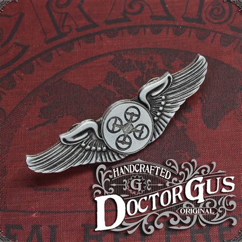 Drone Pilot Wings Uav Operator Wings 3 Inches Wide Multirotor