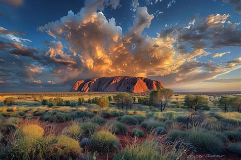 Premium Photo A Panoramic View Of The Iconic Australian Landmark