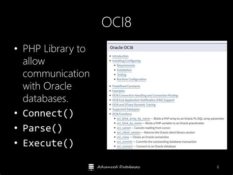 ppt building data driven websites with php oracle html5 and