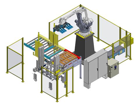 Custom Palletizing Robotics Automated Systems