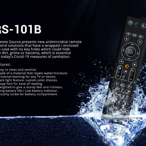 Antibacterial Remote Control 101 Safe And Hygienic Use