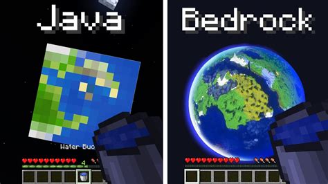 Java Vs Bedrock Youtube