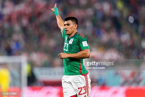 Mexico Defender Jesus Gallardo During The 2022 Fifa World Cup Group C