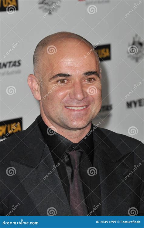 Andre Agassi Editorial Stock Image Image Of Gala Palladium 26491299