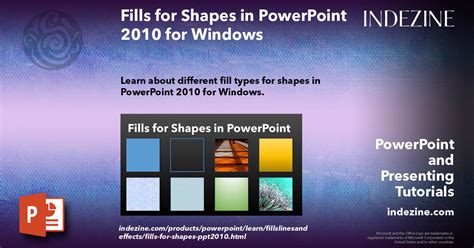 Fills For Shapes In PowerPoint For Windows