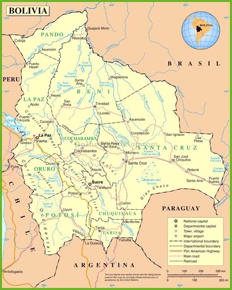 Mapa De Bolivia Cartografía De Una Nación Andina