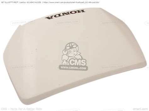 61140kcya10zb Plate Set Fr Numbe Honda Buy The 61140 Kcy A10zb At