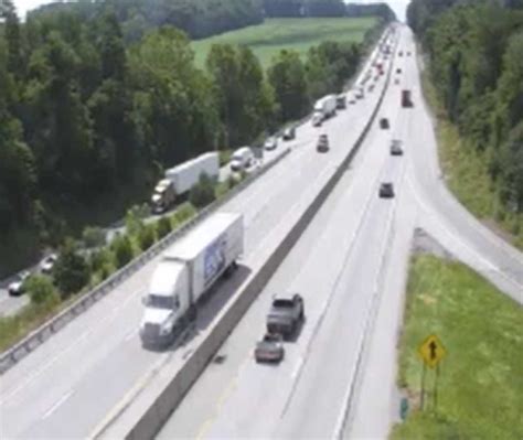 Aluminum Blocks Fly Across I 83 In Triple Trailer Crash Causing Major
