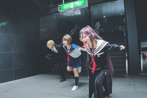 絕對絕望少女 苗木こまる 三人並肩作戰 Moonkus