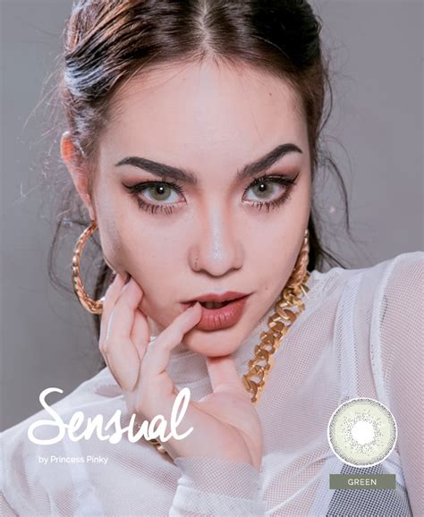 Princess Pinky Sensual Green Circle Lenses Pinkyparadise