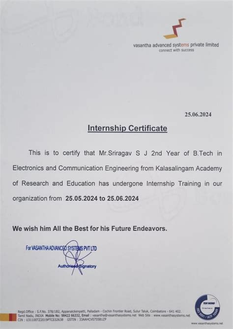 Sriragav S J On Linkedin Internship Pcbdesign