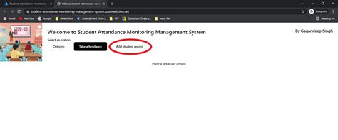 GitHub Gagandeep Singh Code Student Attendance Monitoring Management System Student