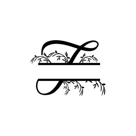 Clip Art Of A Fancy Letter T Illustrations Royalty Free Vector